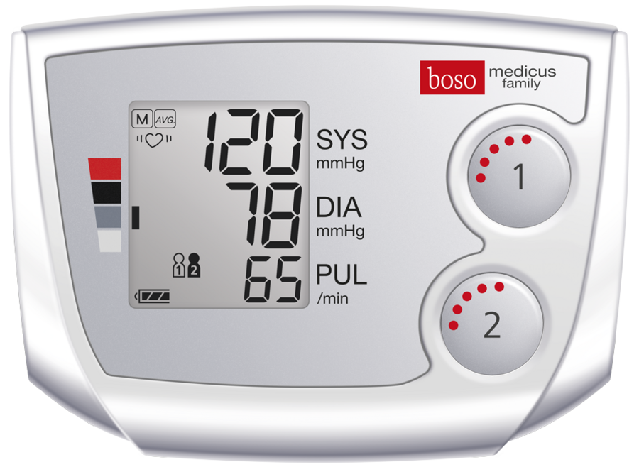 Measure your blood pressure with blood pressure monitors by boso - boso
