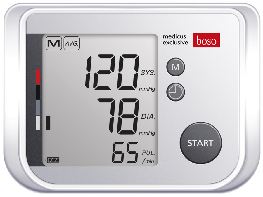 Measure your blood pressure with blood pressure monitors by boso - boso